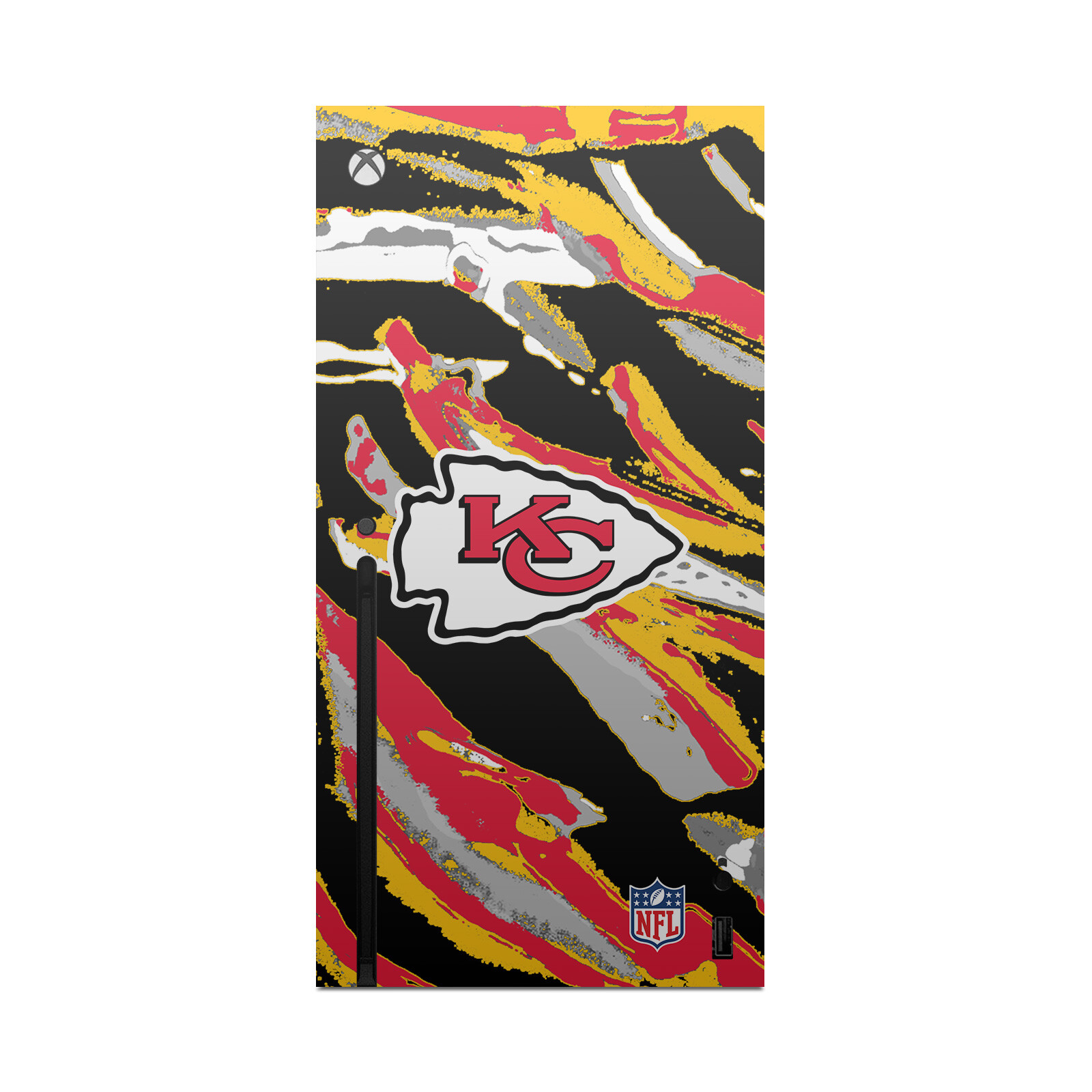 OFFICIAL NFL KANSAS CITY CHIEFS VINYL SKIN DECAL FOR XBOX SERIES X ...