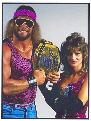 Refrigerator Magnet - Randy Macho Man Savage and Elizabeth | eBay