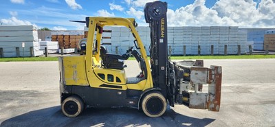 2018 HYSTER FORKLIFT S120FT S120FTRPS 12000 POUND WITH PAPER ROLL CLAMP ...