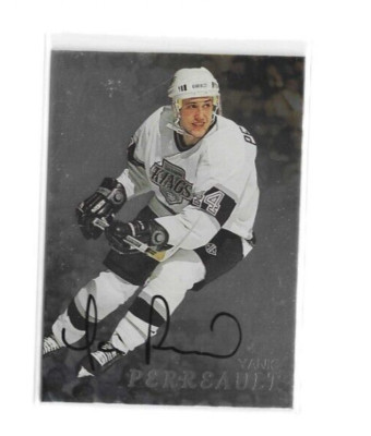 1998-99 Be A Player Yanic Perreault Autograph Card #62 Kings | eBay