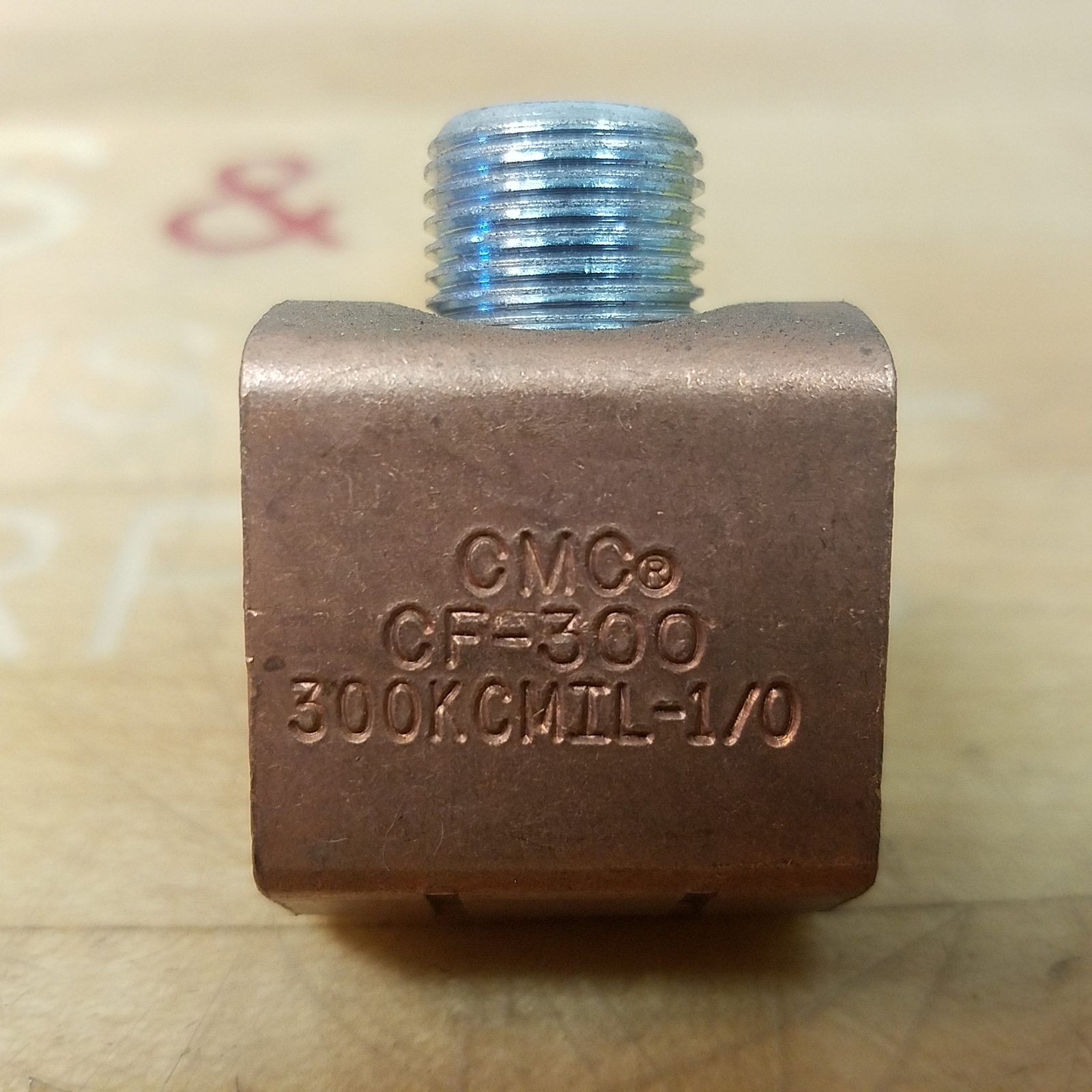 CMC CF-300 Copper Lug 300 KCMIL-1/0 - for sale online | eBay