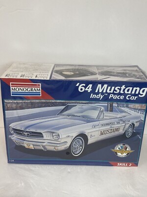 MONOGRAM 1964 FORD MUSTANG CONVERTIBLE PACE CAR | eBay