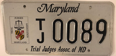 TRIAL LAWYER COURT JUDGE license plate Justice Law Courtroom Attorney ...