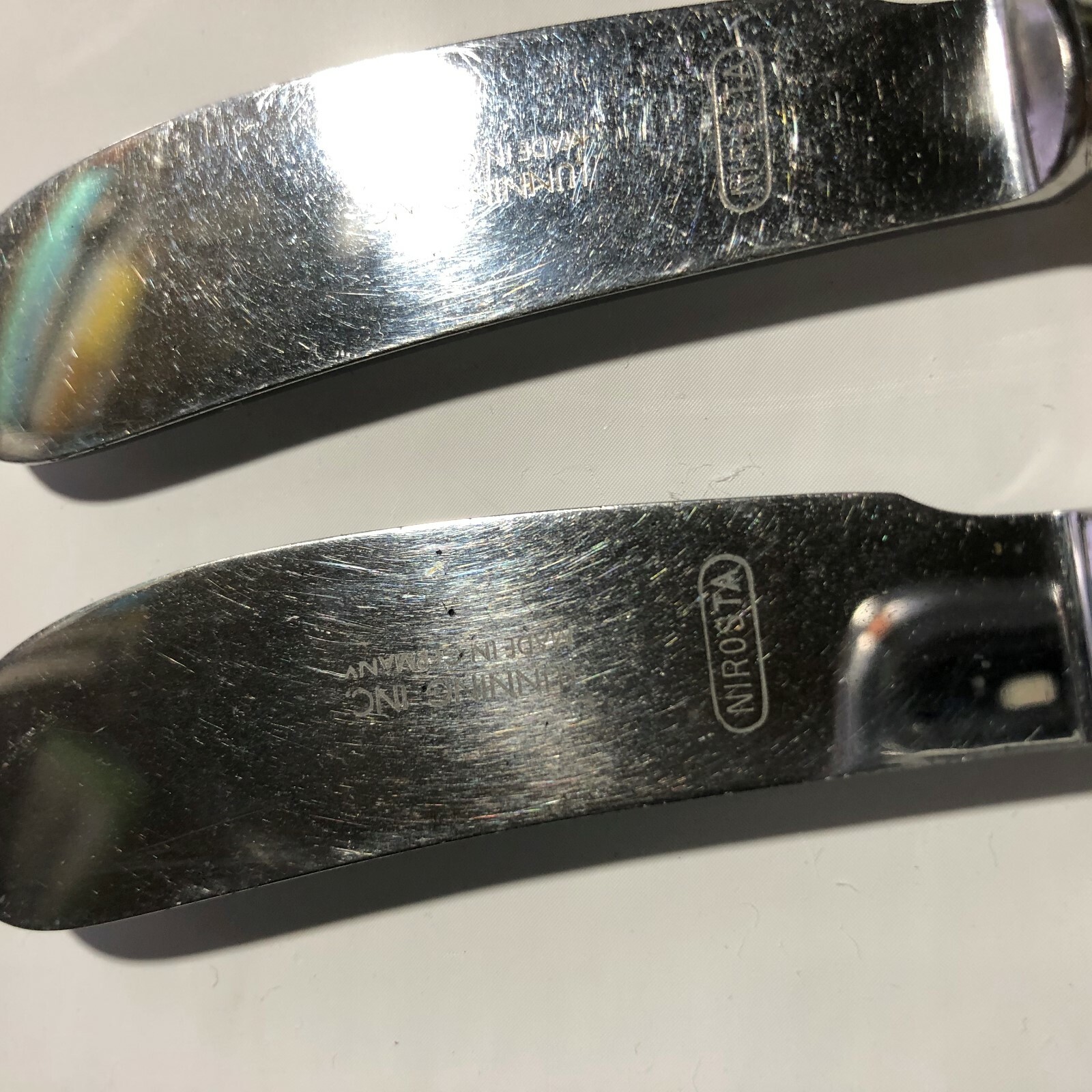 Lunning MOSELLE Stainless Flatware Nirosta Germany RARE | eBay
