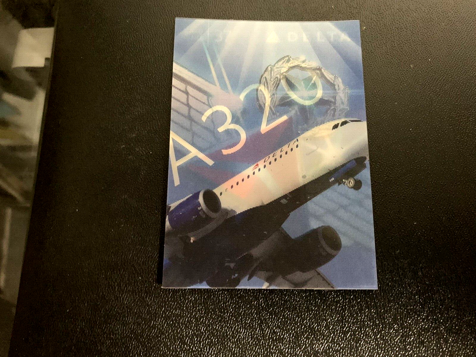 DELTA AIR LINES 2015 AIRBUS A320 PILOT COLLECTOR CARD #37 | eBay