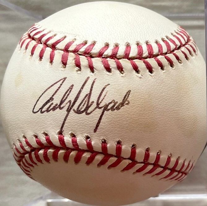 Carlos Delgado signed autographed Rawlings official AL baseball ...