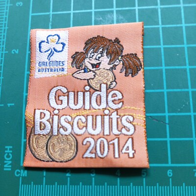 Guide Biscuits 2014 Girl Guides Australia Badge | eBay