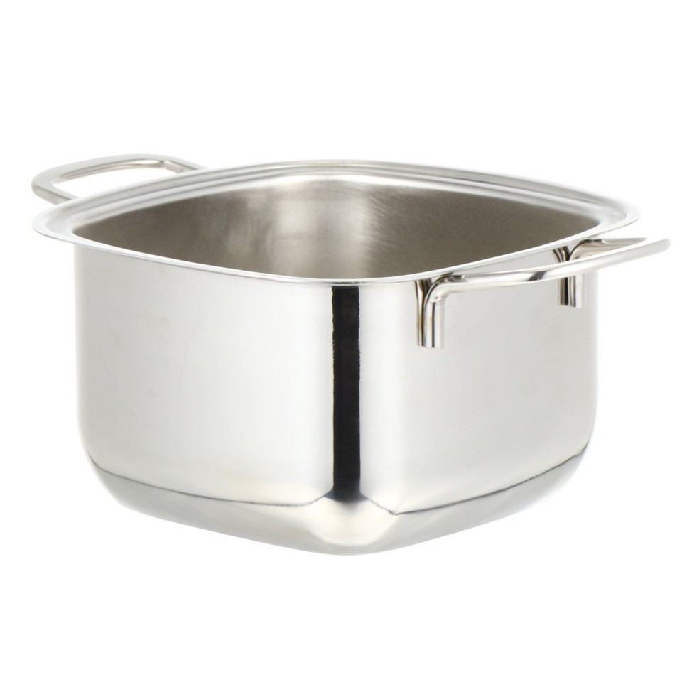 1Pc Stainless Steel Kitchen Pot Little Hot Pot without Lid Household ...