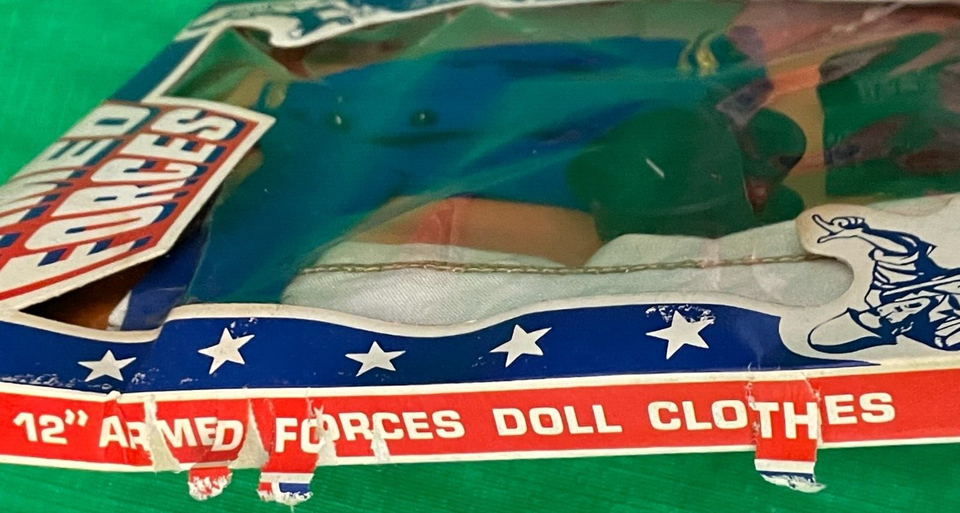 VINTAGE ARMED FORCES / GI Joe AIR FORCE CADET Uniform FITS GI JOE & 12 ...