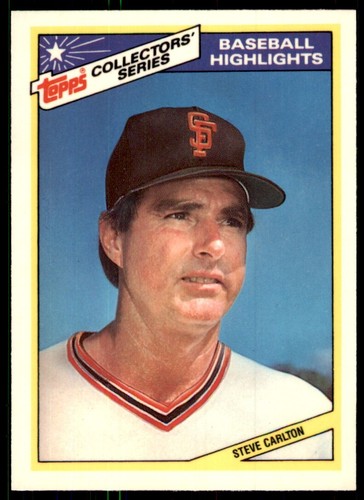 1987 Topps Collectors Series Steve Carlton Baseball Cards #1 | eBay