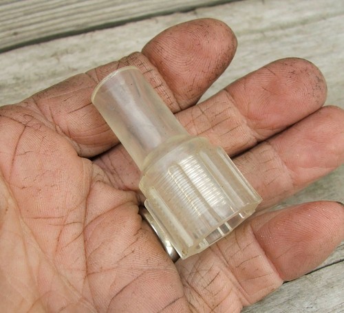 Rare Vintage Pacific Clear Plastic Powder Measure 22 Caliber Threaded ...