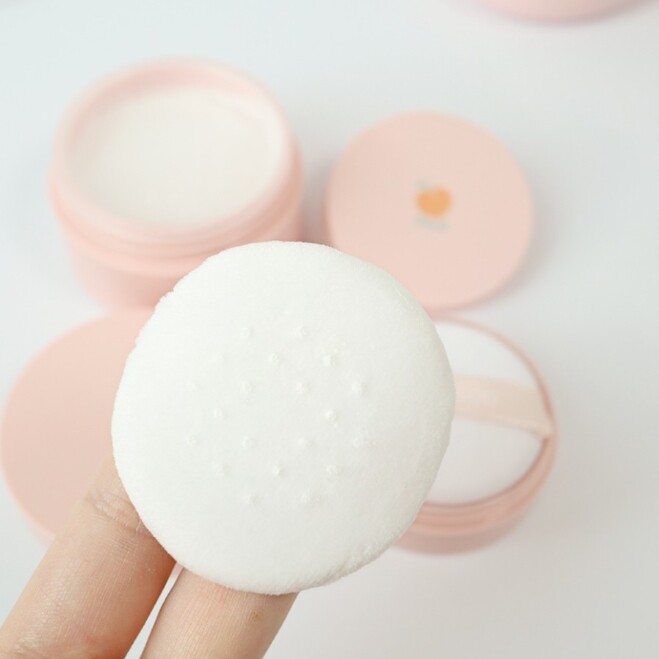 FACE POWDER Peach Cotton Multi Finish Powder 15g Korean Makeup Korean ...