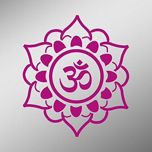 CMI DD810HP OM Symbol Flower Decal Sticker | 5.5-Inches By 5.4-Inches ...