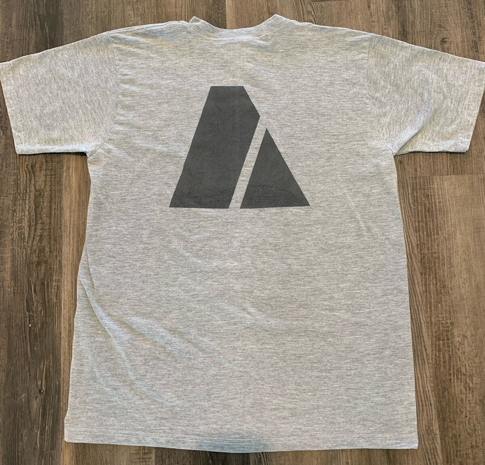 US Army IPFU Short Sleeve Shirt Medium Gray Heathered PT Fitness Shirt ...