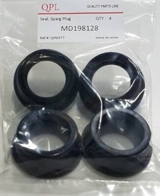 Mitsubishi Genuine Valve Cover Spark Plug Tube Seals MD198128 x4 NEW | eBay