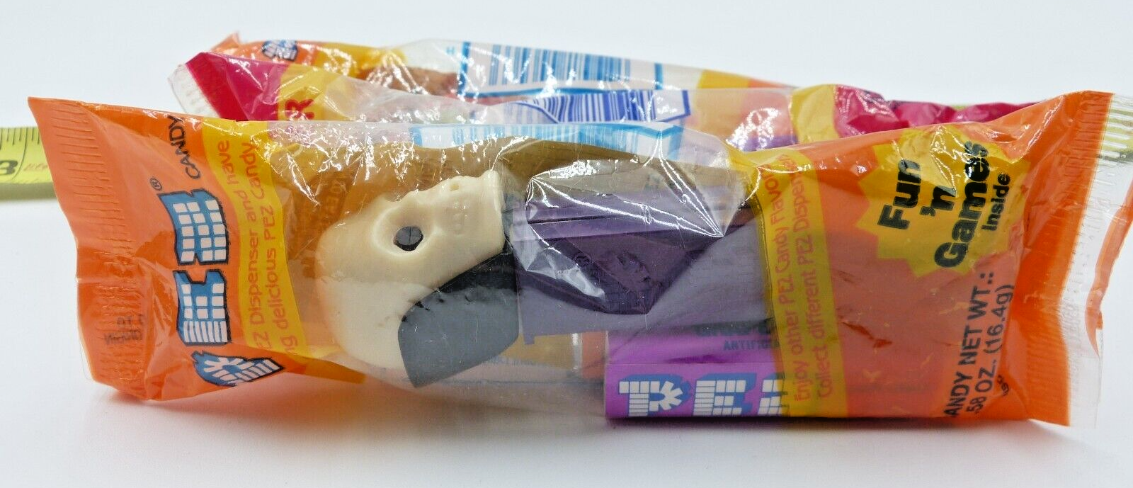 PEZ Witch w/green face & Skull w/purple base + Santa Claus. New in ...