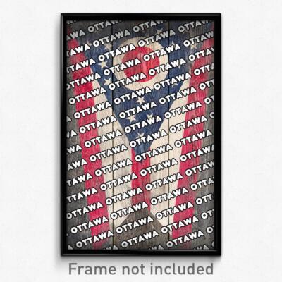 Ottawa Ohio Poster (OH City Souvenir 11x17 Town Print) | eBay
