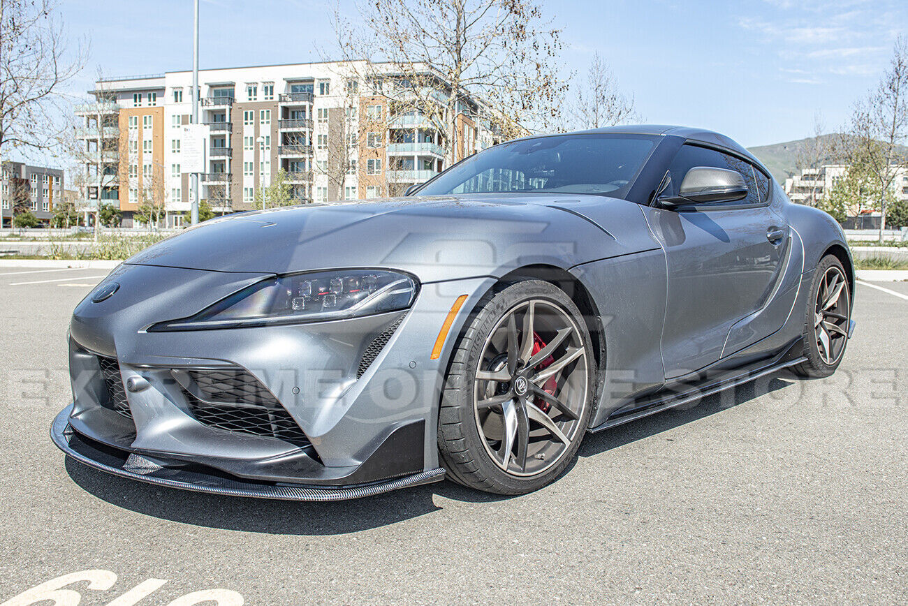 EOS Carbon Fiber AS Style Side SKirts Rocker Panels For GR Supra A90 ...