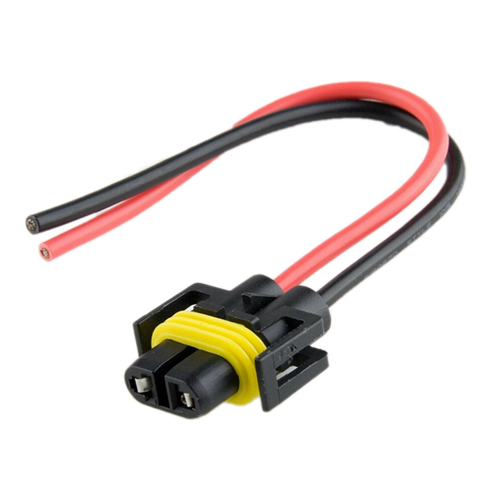 Wiring Pigtail Female S H11 H8 H9 Harness Head Light Low Beam Bulbs ...