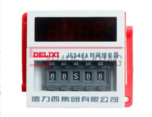 1PCS Delixi JSS48A 0.01s-99h99min Time Relay 220VAC Brand New | eBay ...
