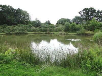 Photo 6x4 Fishing Lake #2 Hulver Street There are two fishing lakes ...