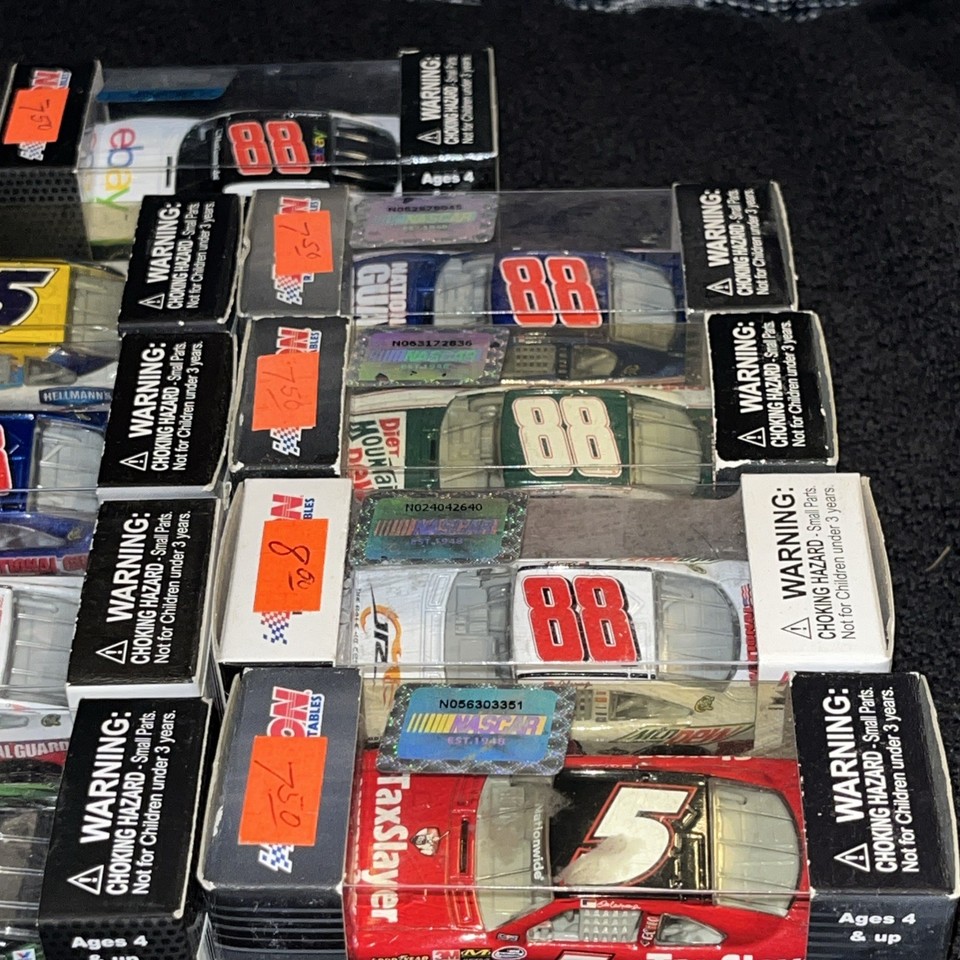 HUGE Dale Earnhardt Jr 1:64 NEW Diecast Car Lot Of 14 Action Superman ...