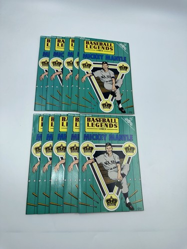 Vintage 1992 Baseball Legends MICKEY MANTLE Revolutionary Comics Comic ...