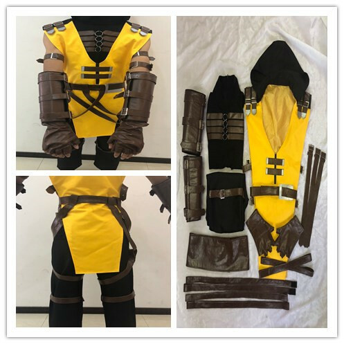 Scorpion Mortal Kombat Costume Kids