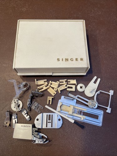 Vintage Plastic Singer Sewing Box - Miscellaneous Parts and Accessories ...