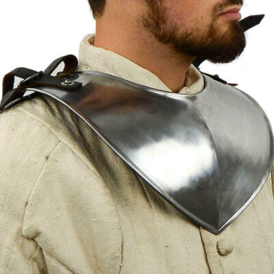 Steel Medieval Iron Gorget Neck Guard Gothic Armor Neck Guard | eBay