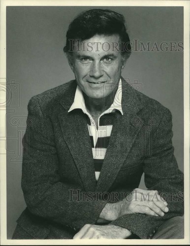 1984 Press Photo Cliff Robertson stars as Dr. Michael Ranson in "Falcon ...