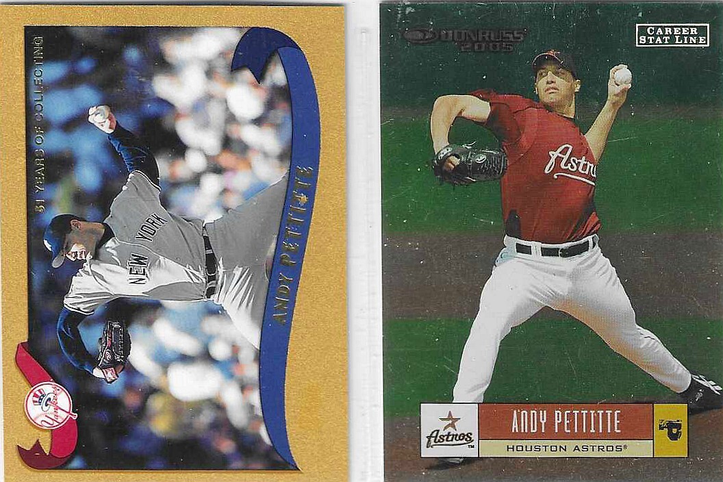 Andy Pettitte 2 Different Card Lot (7428) | eBay