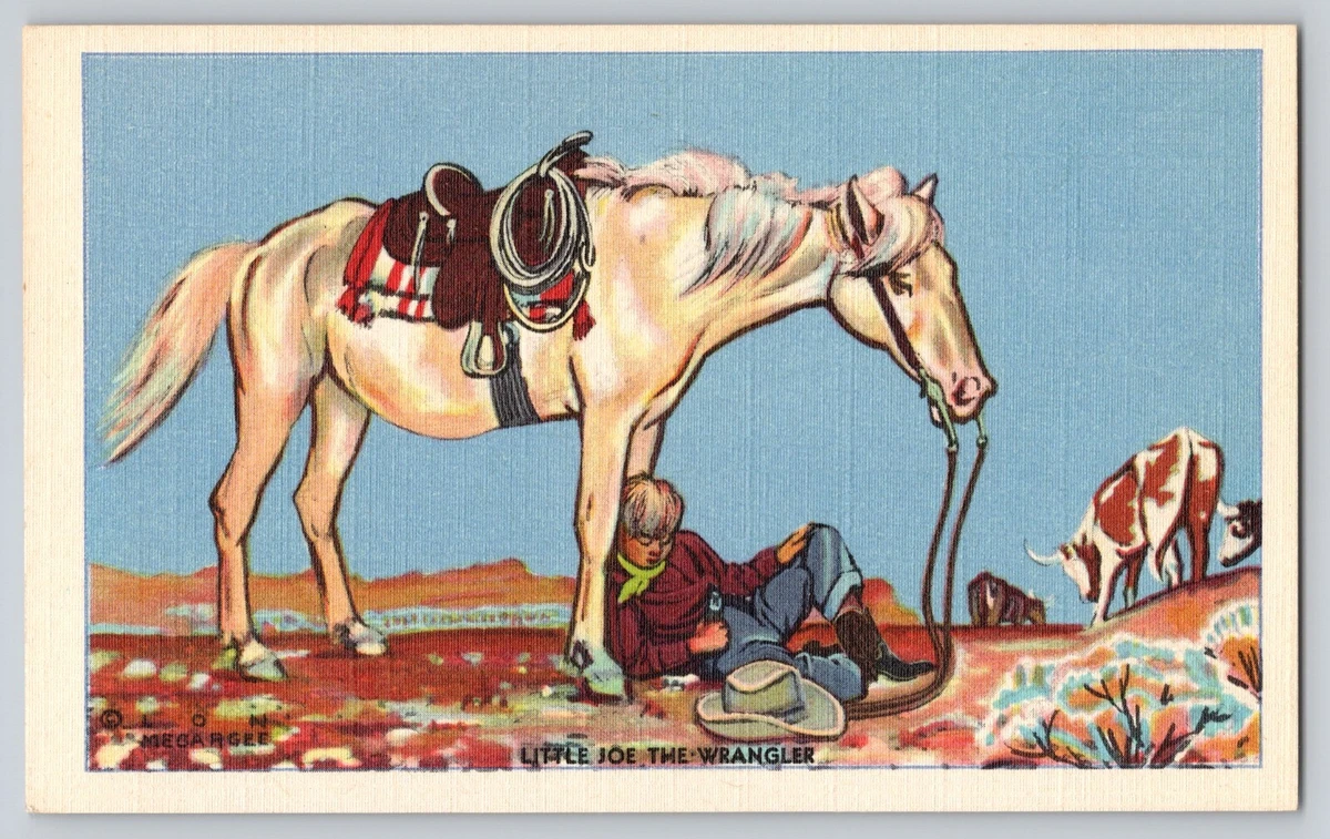 Home On The Range By Lon Megargee Topics Western, Postcard, 53% OFF