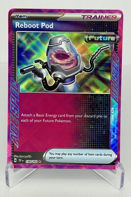 Reboot Pod 158/162 Pokémon Temporal Forces Ace Spec Rare | eBay