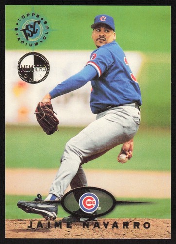 1995 Topps Stadium Club Members Only Jaime Navarro #537 Chicago Cubs | eBay