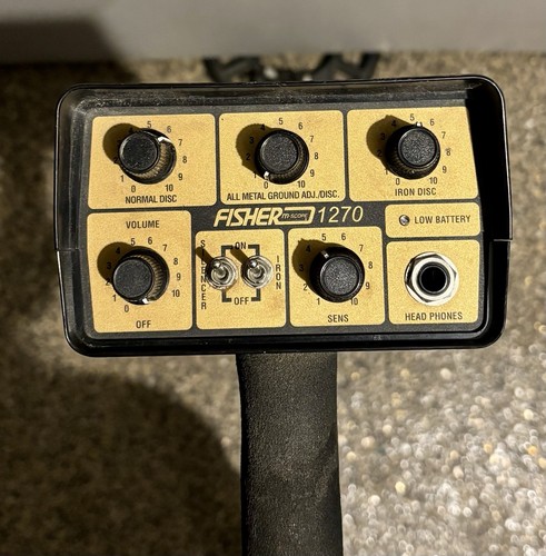Fisher 1270 X Metal Detector | eBay