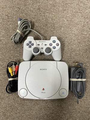 Official Sony PlayStation 1 Slim PSone Console Complete w/Controller ...