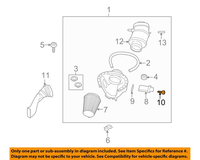 Ford W709287S300 Genuine OEM Air Mass Sensor Screw for sale online | eBay