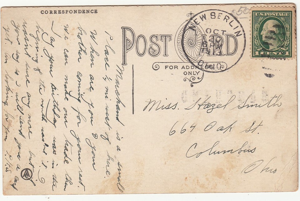 Marchand Ohio Shady Nooks Scenic Nature Pennant Post Card ~ PC1I | eBay