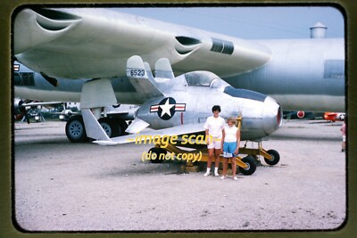 USAF McDonnell XF-85 Goblin Aircraft in mid 1960s, Original Slide s7b ...