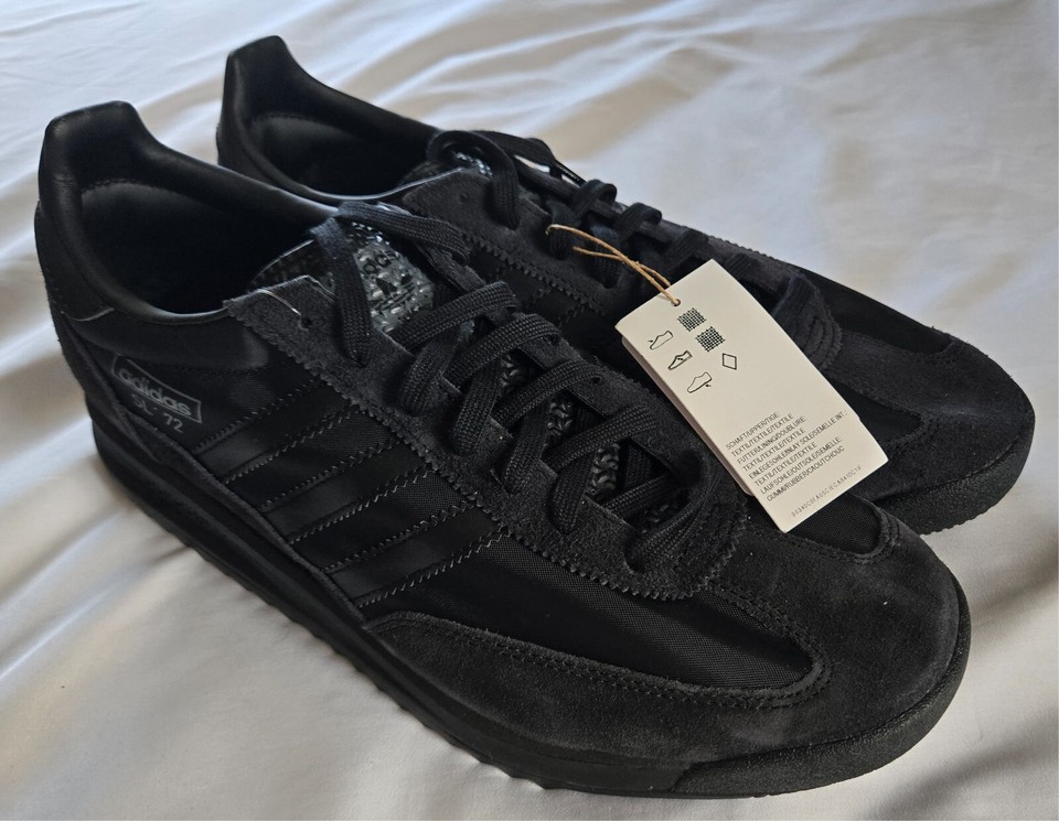 Adidas Originals SL 72 RS Low Top CoreBlack Carbon Men's IH8019 Sz 12 ...