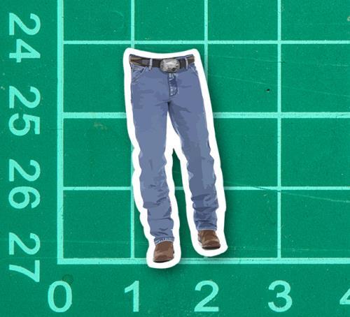 Blue Jeans Sticker Decal job construction hard hat tool box | eBay