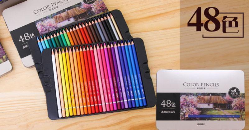 24/36/48/72 Color Oily Color Pencil Drawing Painting Sketch Pencil With ...