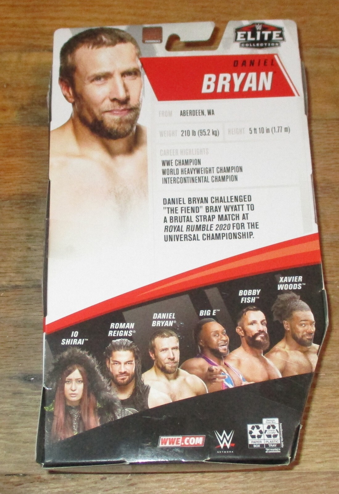 2020 WWE Mattel Daniel Bryan Elite Wrestling Figure AEW Brian Danielson ...