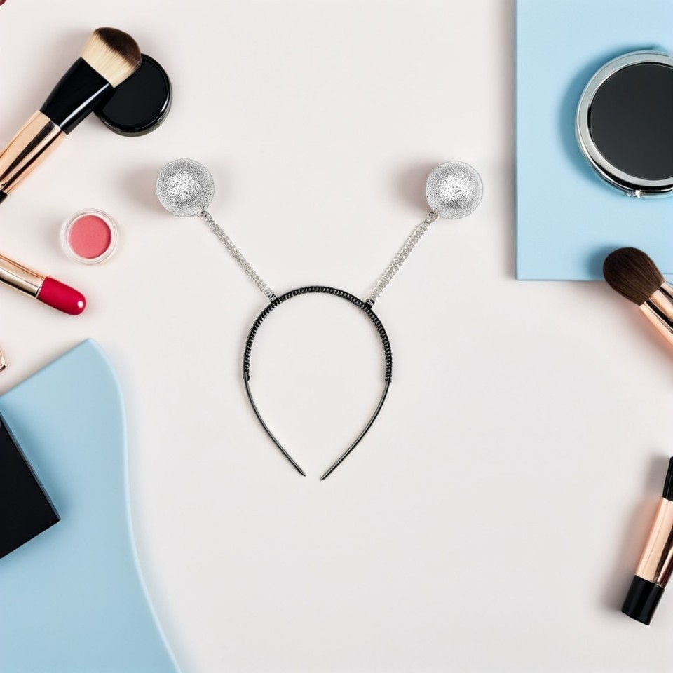 12 Pcs Glitter Spring Headband Insect Antenna Pack Space Costume ...