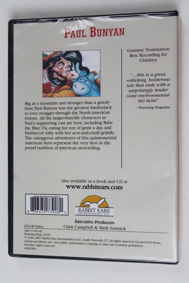 Paul Bunyan, Told by Jonathan Winters with Music by Leo Kottke with ...