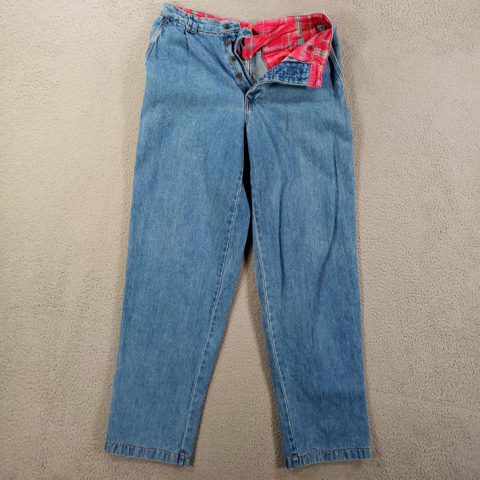 Vintage Chaps Ralph Lauren Jeans Womens 34x34 Button … - Gem