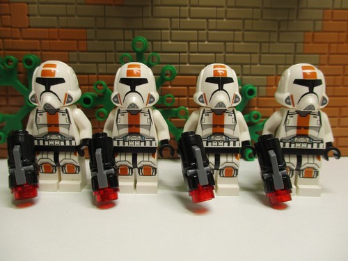 (G11/22) LEGO Star Wars 4x sw0444 Republic Trooper En 75001 | eBay