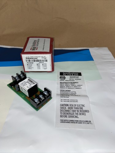 RIB RIBMN24C 2.75" TRACK MOUNT RELAY 24VAC/DC SPDT 15AMP | eBay