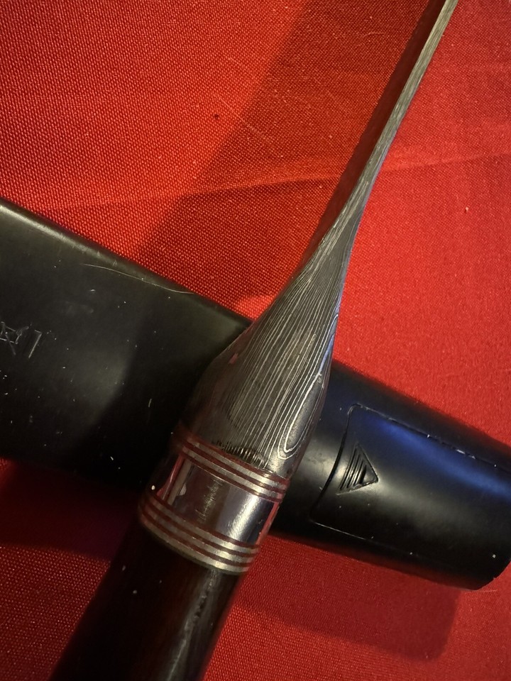 Fantastic Scagel type Stag Pommel Damascus Knife-Integral Ferrule ...